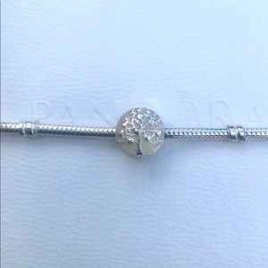 Pandora | Jewelry | Authentic Pandora 2 Tone Tree Of Life Charm | Poshmark